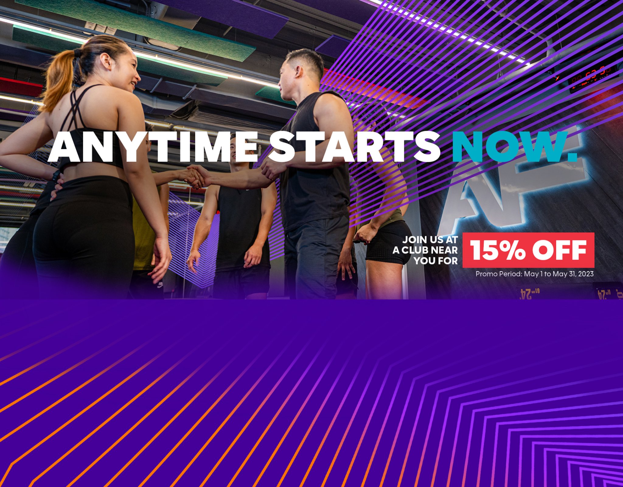 Website Banner - Anytime Fitness