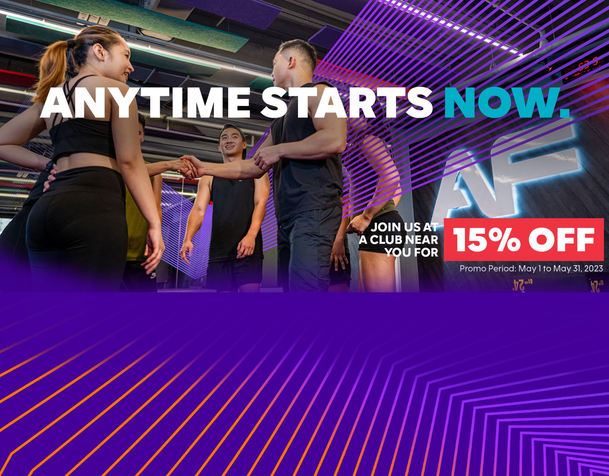 Website Banner - Anytime Fitness