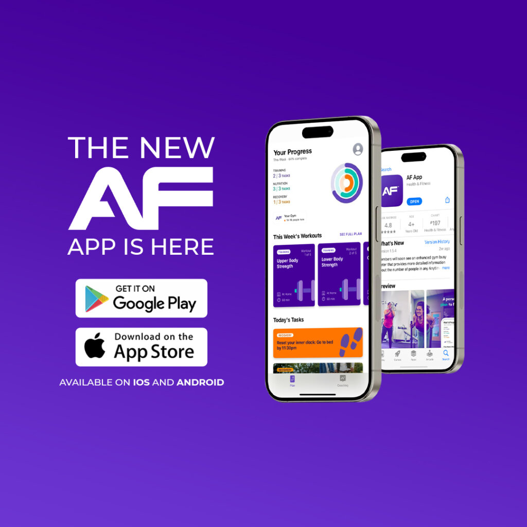 AF App hero button - Anytime Fitness